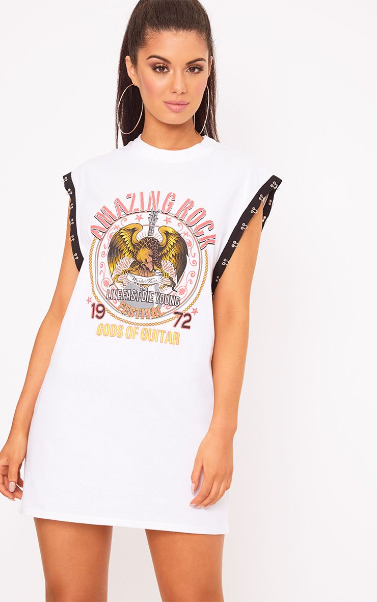 T-Shirt Dress | Oversized & Slogan Dresses | PrettyLittleThing USA