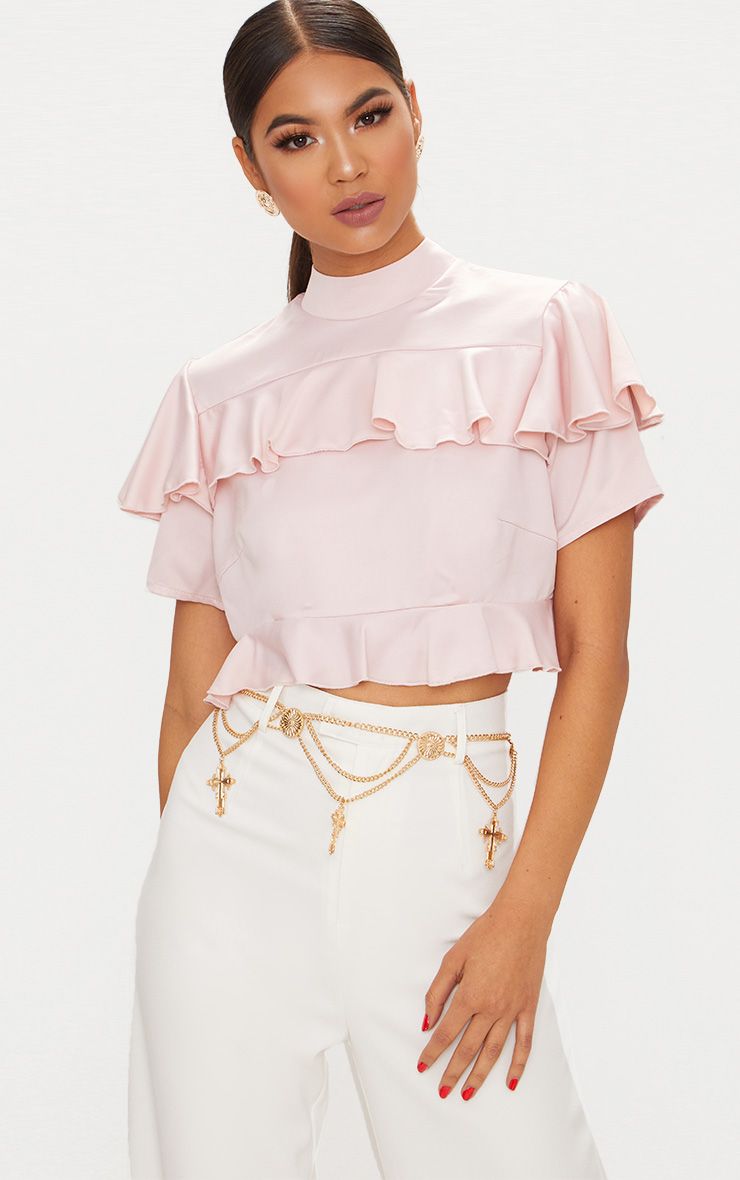 Crop Tops | Short & Cropped Tops | PrettyLittleThing AUS