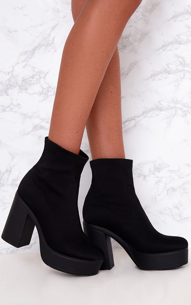 Bottes à talons - Bottes - Chaussures PrettyLittleThing.fr