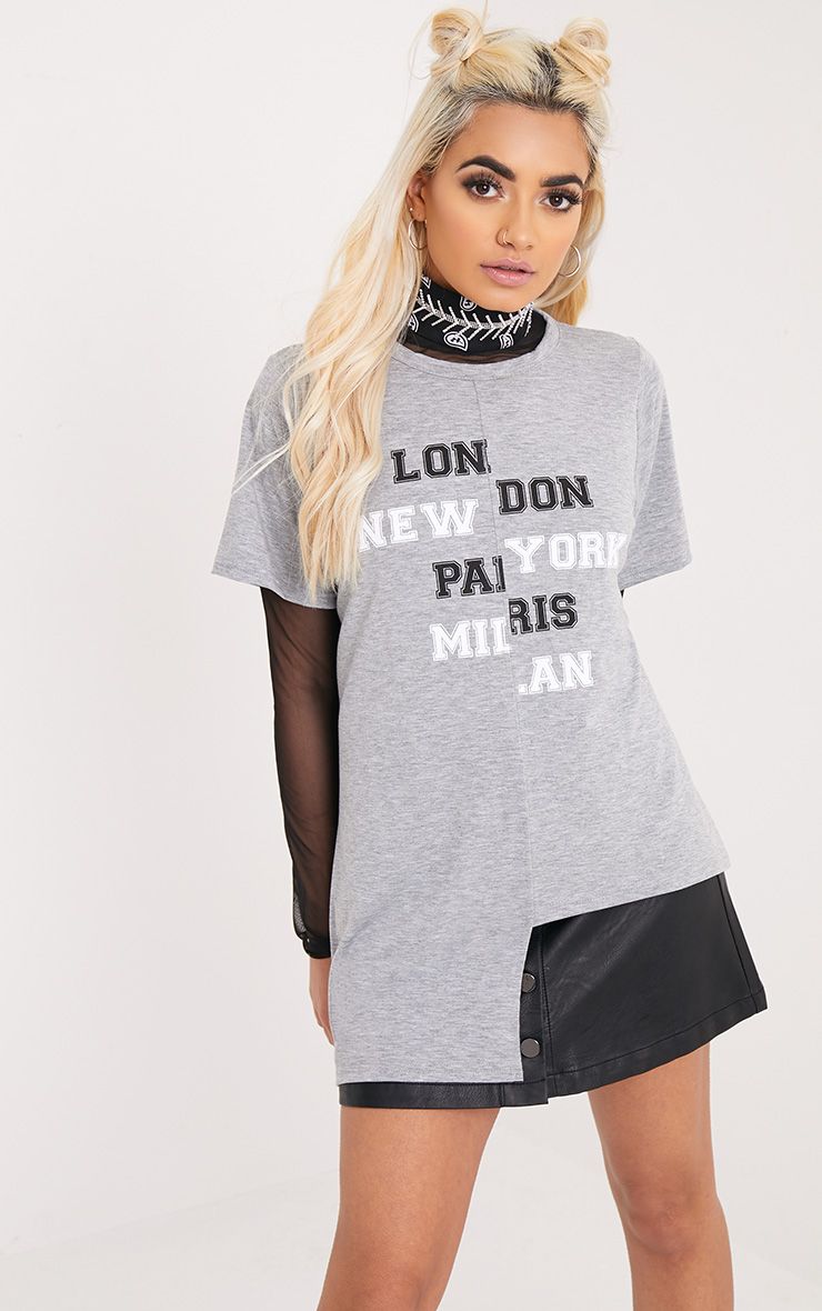 Shop Slogan Tees | Women's Tops | PrettyLittleThing