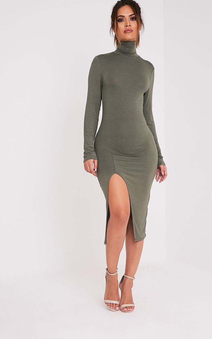 High Neck Dresses | Roll Neck & Choker Dress | PrettyLittleThing