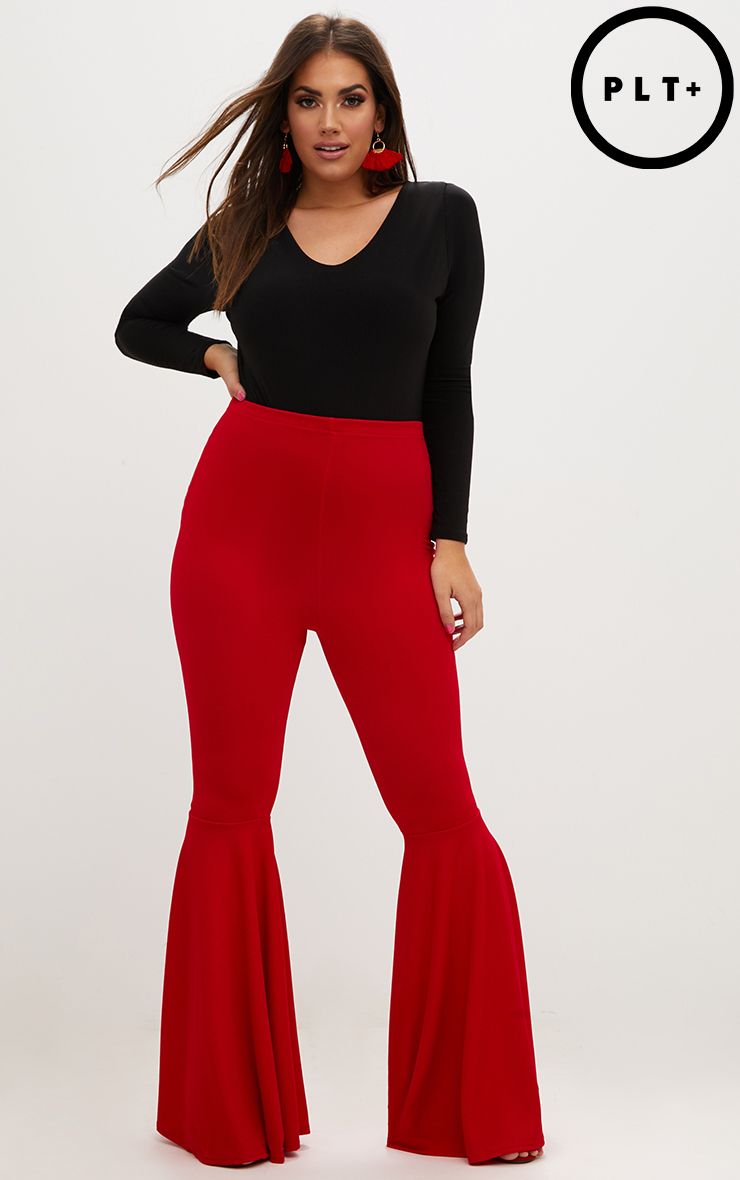 Flares | Women's Flared Trousers | PrettyLittleThing