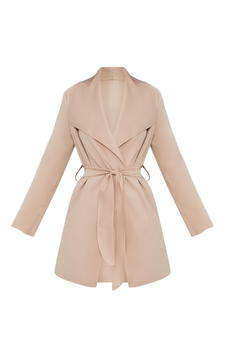 Stone Scuba Waterfall Jacket | PrettyLittleThing