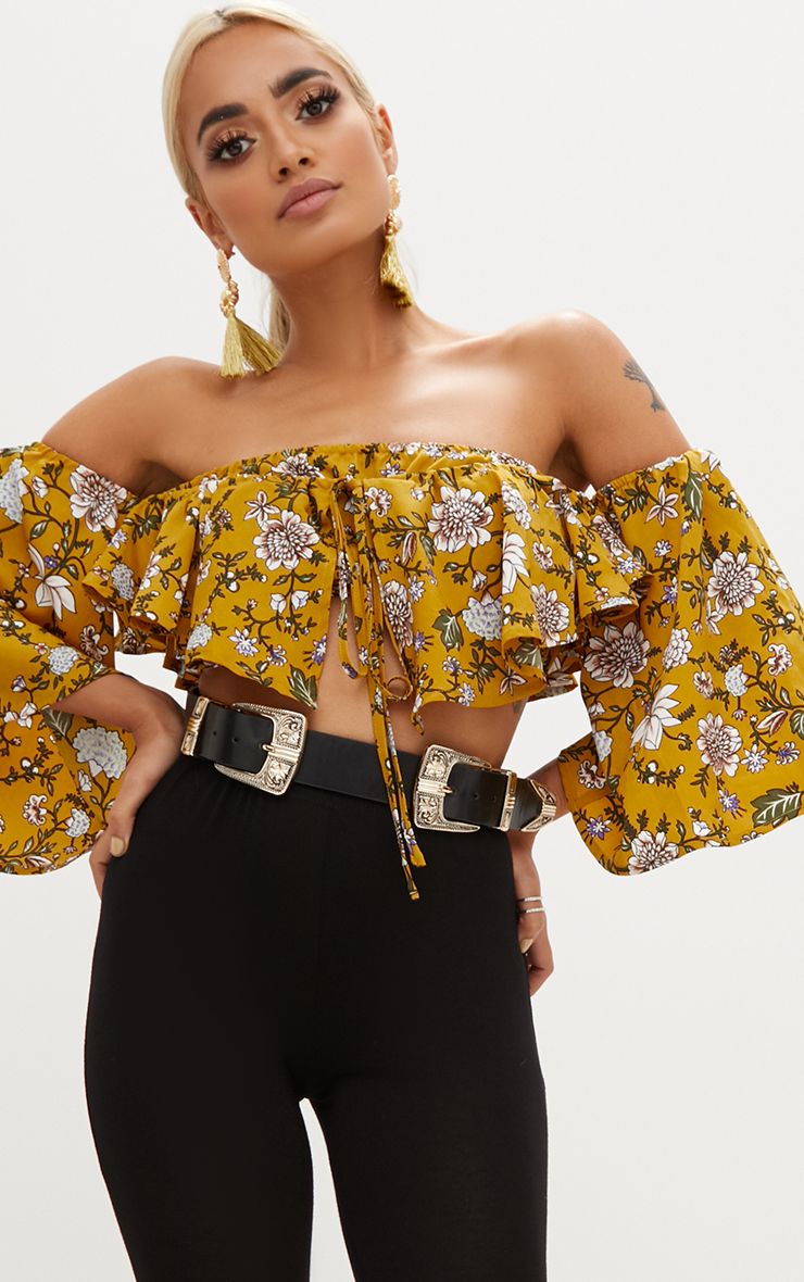 Floral Tops | Floral Shirts & Blouses | PrettyLittleThing